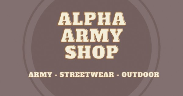 Alpha army shop