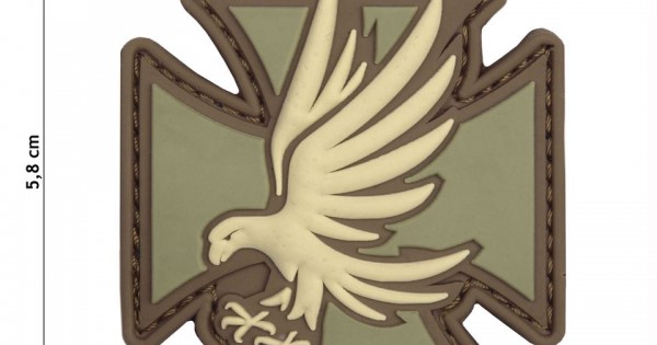 PATCH 3D PVC IRON EAGLE