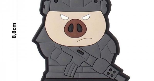 PATCH 3D PVC TACTICAL PIG